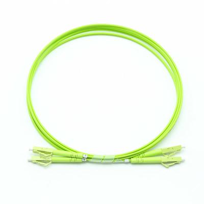 China LC/PC-LC/PC Duplex OM5 MM Fiber Optical Patch Cord For FTTX Network for sale
