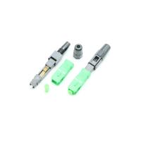 China Fiber Optic Fast Connector SC APC UPC Quick Connector For FTTH Drop Cable field termination for sale