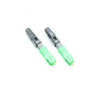 China Fiber Optic Fast Connector SC APC UPC Quick Connector For FTTH Drop Cable field termination for sale