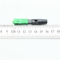 China Fiber Optic Fast Connector SC APC UPC Quick Connector For FTTH Drop Cable field termination for sale