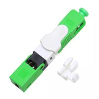 China ESC250D FTTH Optical Fiber Fast Connector SC APC SX 9 / 125μm Field Assembly Quick Connector for sale
