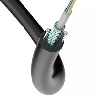 China Aerial Single mode fiber optic cable 8 12 core G652D armoured optical fiber cable GYXTW GYXTY fibra optic cable for sale