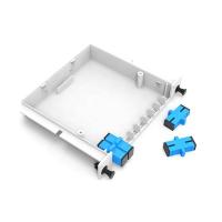 China SC/UPC 1 x 8 Fiber Optic PLC Splitter Mini tube Type Splitter Plc Splitter waterproof SC UPC LGX box cassette type for sale