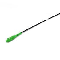 China FTTH Outdoor Fiber Drop Patch Cable SC APC - SC APC G657A1 Self-Supporting Aerial Simplex Drop cable  LSZH for sale