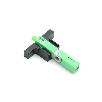 China SC APC fast  Connector-J-O-SSA-53mm Ceramic Ferrule and Shell Types and Spiral Types for sale
