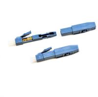 China Single Mode 0.9mm FTTH Products LC UPC Fast Install Connector for sale