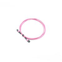 China 2m Polarity Changeable Senko MPO Trunk Cable Multimode 12F Fiber Optic Patch Cord for sale