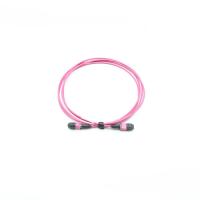 China 2m Polarity Changeable Senko MPO Trunk Cable Multimode 12F Fiber Optic Patch Cord for sale