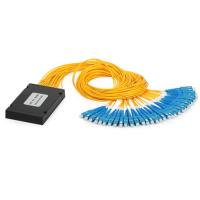 China Single Mode Fiber PLC Splitter-ABS Cassette type G657A1 Fiber PLC  Splitter-ABS Cassette type for sale