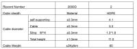 China 12Cores Central Tube Self-Sup Fiber Cable With 2 Ripcords Glass Yarn PBT Loose Tube HDPE Sheath GYFXTC8Y for sale