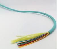 China OM3 12F Mini - Breakout 0.9mm Indoor Fiber Cable Endure Large Tensile Strength for sale