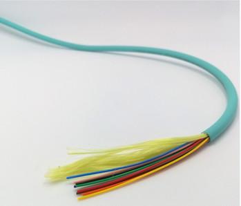 China OM3 12F Mini - Breakout 0.9mm Indoor Fiber Cable Endure Large Tensile Strength for sale