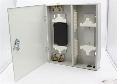 China IP55 IP65 Fiber Terminal Box Wall Mount Termination Box 48F 48 Cores SC Ports for sale