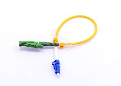 China E2000 - LC Fiber patch cords  Simplex 9 / 125 or 50 / 125 patch cable LSZH OEM patch cable for sale