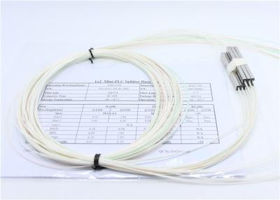 China High Durability 1x2 PLC Splitter Strong Fiber Protection Without Connector for sale