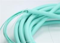China 2mm LSZH Aqua Fiber Optic Cable OM3 8F Multimode Fiber Breakout Cable for sale