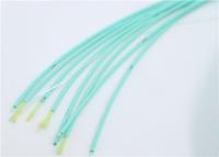 China 2mm LSZH Aqua Fiber Optic Cable OM3 8F Multimode Fiber Breakout Cable for sale