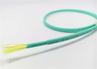 China Double Jacket Indoor Tight Buffered Fiber Optic Cable Duplex Twin Flat OM3 2F 3.1*5.2mm for sale