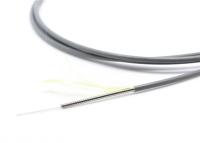 China Simplex 3mm Gray Fiber Optic Indoor Cable With Excellent Mechanical Performance for sale