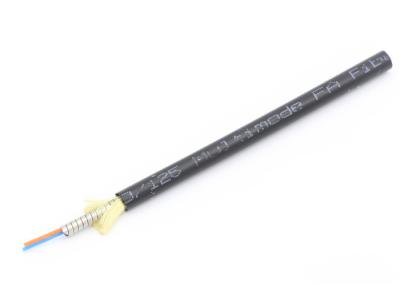 China High Anti - Pressure 62.5/125 Inside Fiber Optic Cable Small OD Stainless Steel Protection Tube for sale