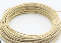 China Anti - Corrosion 3*2mm Indoor Fiber Cable , Butterfly Flat Ivory Fiber Drop Cable for sale