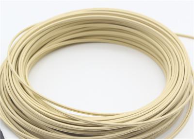 China Anti - Corrosion 3*2mm Indoor Fiber Cable , Butterfly Flat Ivory Fiber Drop Cable for sale