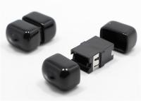 China MPO Opposed Key, Up to Down SC footprint Fiber Optic Adapter One -Piece type Low IL < 0.2dB reduced Flange for sale