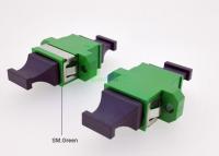 China MTP / MPO Fiber Optic Adapter  Simplex  with full flange, Opposed Key  Up to Down for sale