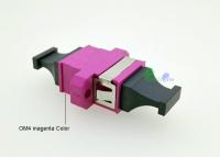 China MTP / MPO Fiber Optic Adapter  Simplex  with full flange, Opposed Key  Up to Down for sale