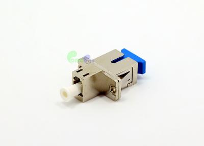 China Hybrid SC To LC Fiber Adapter Metal Body Ceramic Sleeve Offering Flexibility for sale