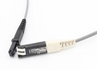 China MTRJ - VF45 OM2 Fiber Optic Patch Cord 5 Meters LSZH Beige PC To PC Polish for sale