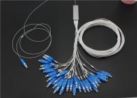 China Durable SM 1310nm 1x32 SC SM UPC PLC Splitter Multifunctional High Return Loss Optional for sale
