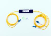 China 1x2 Dual Windows Fiber Optic Coupler , FBT Splitter With LC UPC 2.0mm Connector for sale