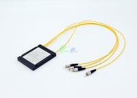 China Accurate Coupling 1x3 Fiber Optic Coupler Low Insertion Loss Optical Cable Coupler for sale