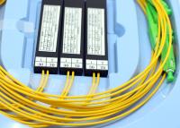 China Dual Windows Fiber Optic Coupler SM 1310 / 1550nm With SC APC 2.0mm Connector for sale