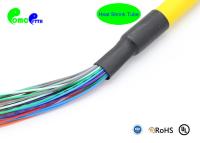 China 24F Pre-terminated Fiber Patch Cable LC UPC-LC UPC  0.9mm 9/125 Mini Breakout 900um Tight Buffered Tails for sale