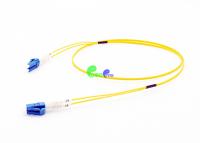 China LC - LC Fiber Optic Patch Cables Duplex available for SM OS2 ,OM1, OM2,OM3,OM4,OM5 IEC Grade B and IEC grade C for sale