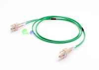 China IEC Grade B SC Duplex Fiber Optic Patch Cables High Quality Zirconia Ferrules for sale