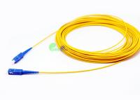 China IEC Grade B SC Duplex Fiber Optic Patch Cables High Quality Zirconia Ferrules for sale