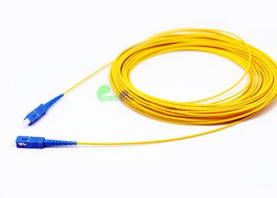 China IEC Grade B SC Duplex Fiber Optic Patch Cables High Quality Zirconia Ferrules for sale