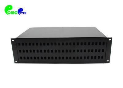 China Max Capacity 144F ODF Patch Panel With Cold Rolling Steel Material for sale