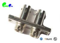 China LC Fiber Optic Adapter, LC Hybrid Fiber Optic Adapter with Plastic or Copper Material for sale