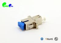 China LC Fiber Optic Adapter, LC Hybrid Fiber Optic Adapter with Plastic or Copper Material for sale