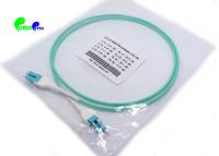 China OM3 10G Uniboot LC PC - LC PC Fiber Patch Cord uni-tube Duplex 3.0mm 50 / 125 LSZH  for 10G Application for sale