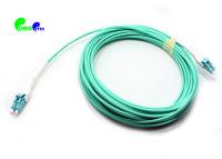 China OM3 10G Uniboot LC PC - LC PC Fiber Patch Cord uni-tube Duplex 3.0mm 50 / 125 LSZH  for 10G Application for sale