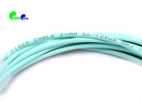 China OM3 10G Uniboot LC PC - LC PC Fiber Patch Cord uni-tube Duplex 3.0mm 50 / 125 LSZH  for 10G Application for sale
