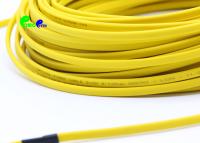 China Flat Duplex Fiber Optic Patch Cables LC UPC - SC UPC Single Mode 9 / 125 SM DX 10m LSZH Jumper for sale