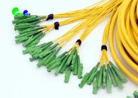 China E2000 - E2000 48F Fiber Optic Patch Cables OS2 Multifiber Single Mode Breakout for sale