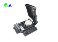 China Fiber Optic Closure FTTH Wall Mount Fiber Distribution Box Splice / Splitter Closure 2 Ports Plastic for sale