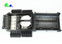China Fiber Optic Closure FTTH Wall Mount Fiber Distribution Box Splice / Splitter Closure 2 Ports Plastic for sale